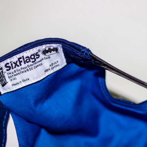 DC Comics | Accessories | Batman Six Flags Snapback | Poshmark